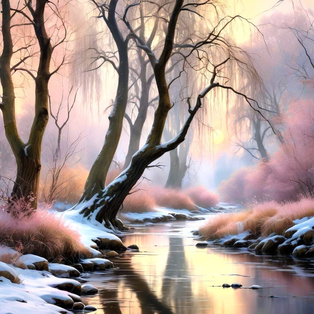 Winter Reveals the Basic Formations and Patterns