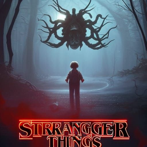 Stranger things - AI Generated Artwork - NightCafe Creator