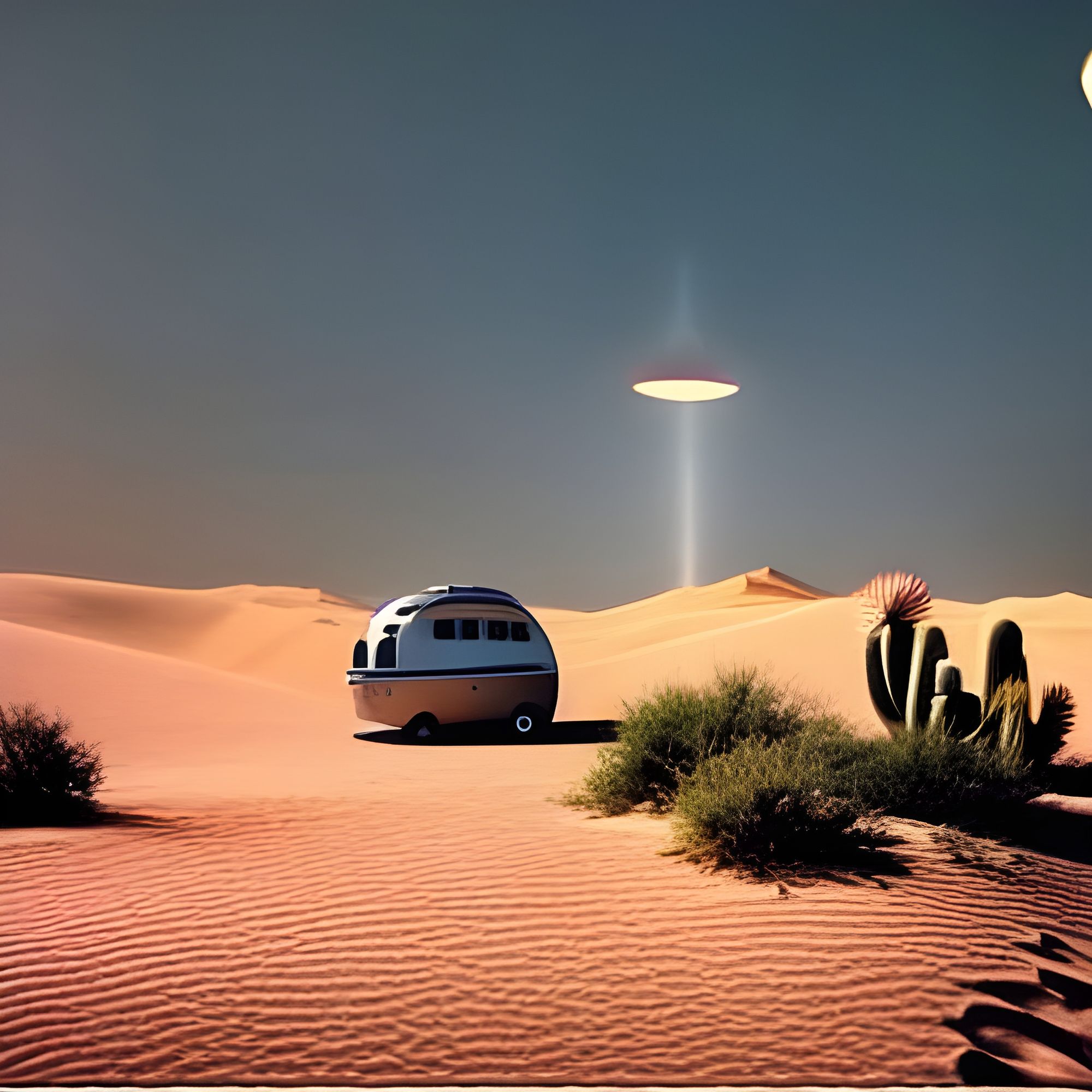 Bob and Sally meet Space aliens while camping in Arizona desert. : r ...