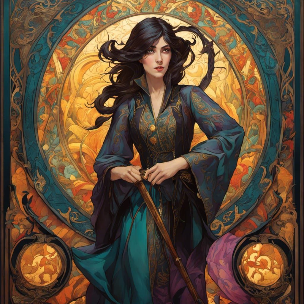 Apprentice wizard - AI Generated Artwork - NightCafe Creator