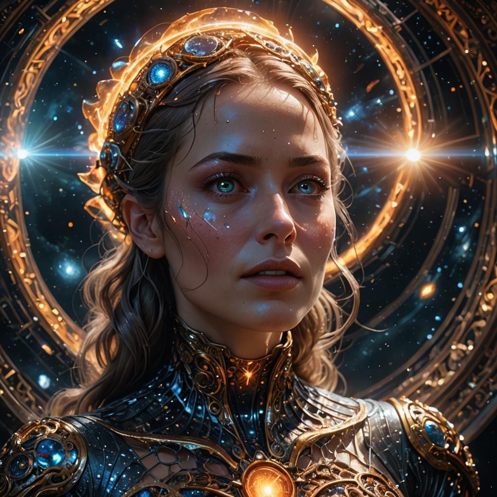 Star Lady - AI Generated Artwork - NightCafe Creator