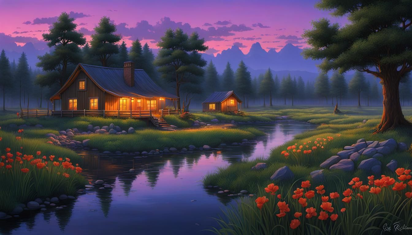 Landscape ultra realistic by@Chrystal - AI Generated Artwork ...