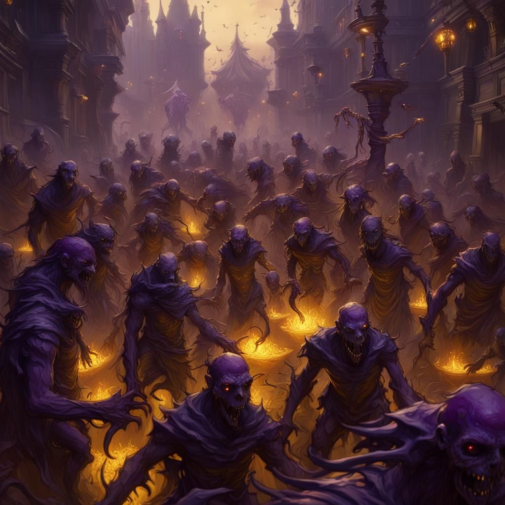 undead swarm - AI Generated Artwork - NightCafe Creator