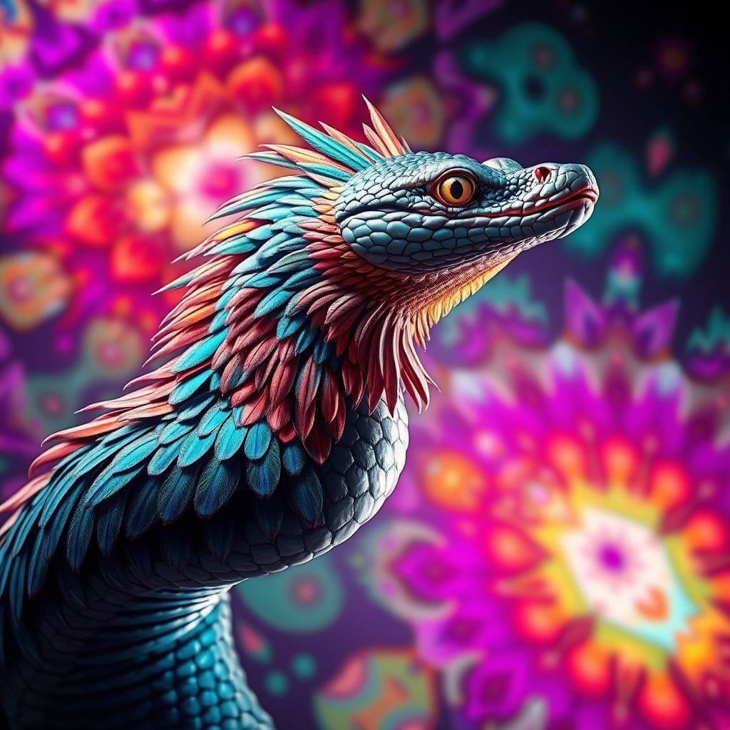 Hyper-Realistic Anaconda Garuda Hybrid Reveals Kal... - AI Art