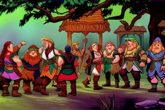 Revelry - AI Generated Artwork - NightCafe Creator