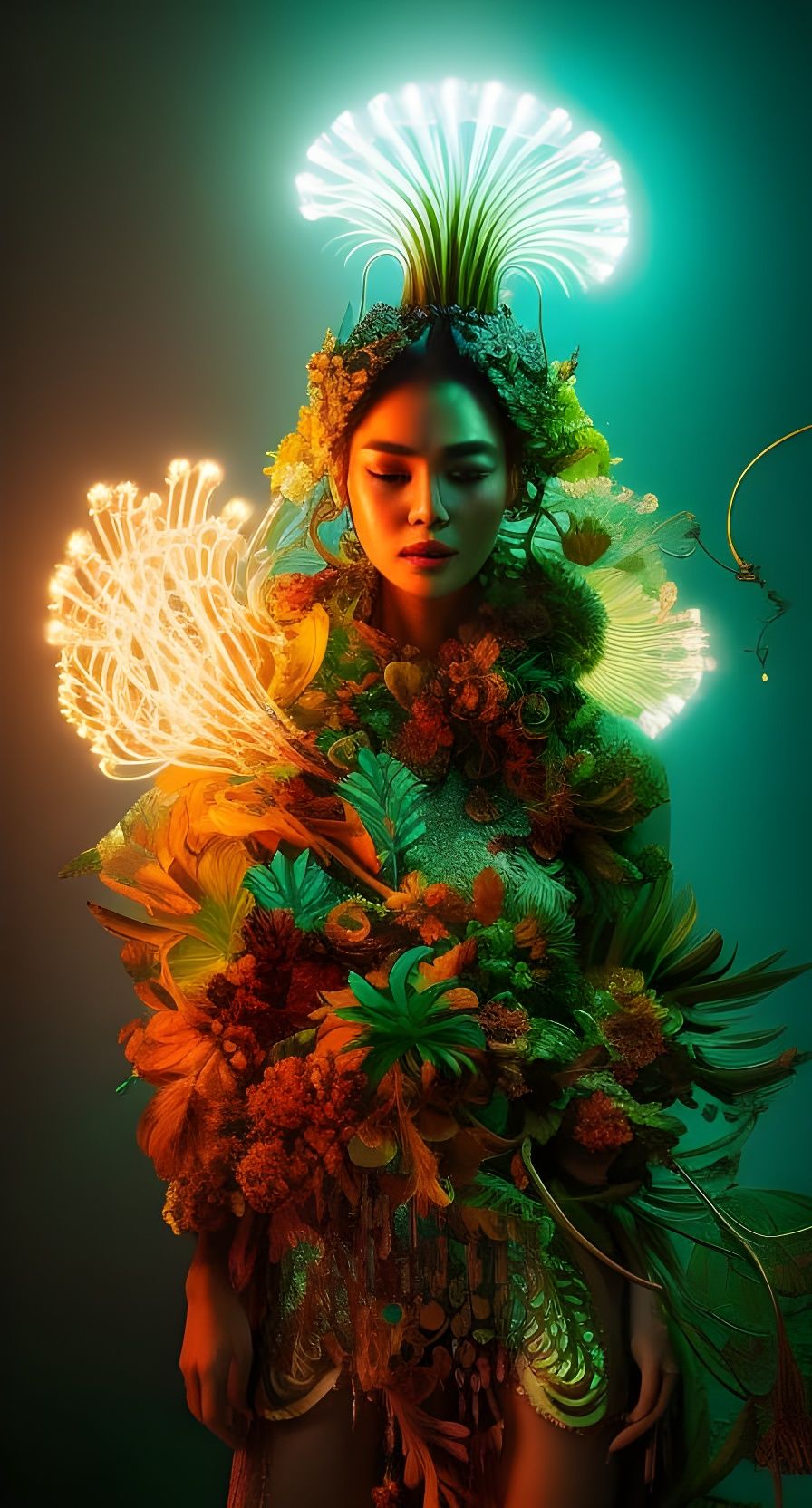 One with Light - AI Generated Artwork - NightCafe Creator