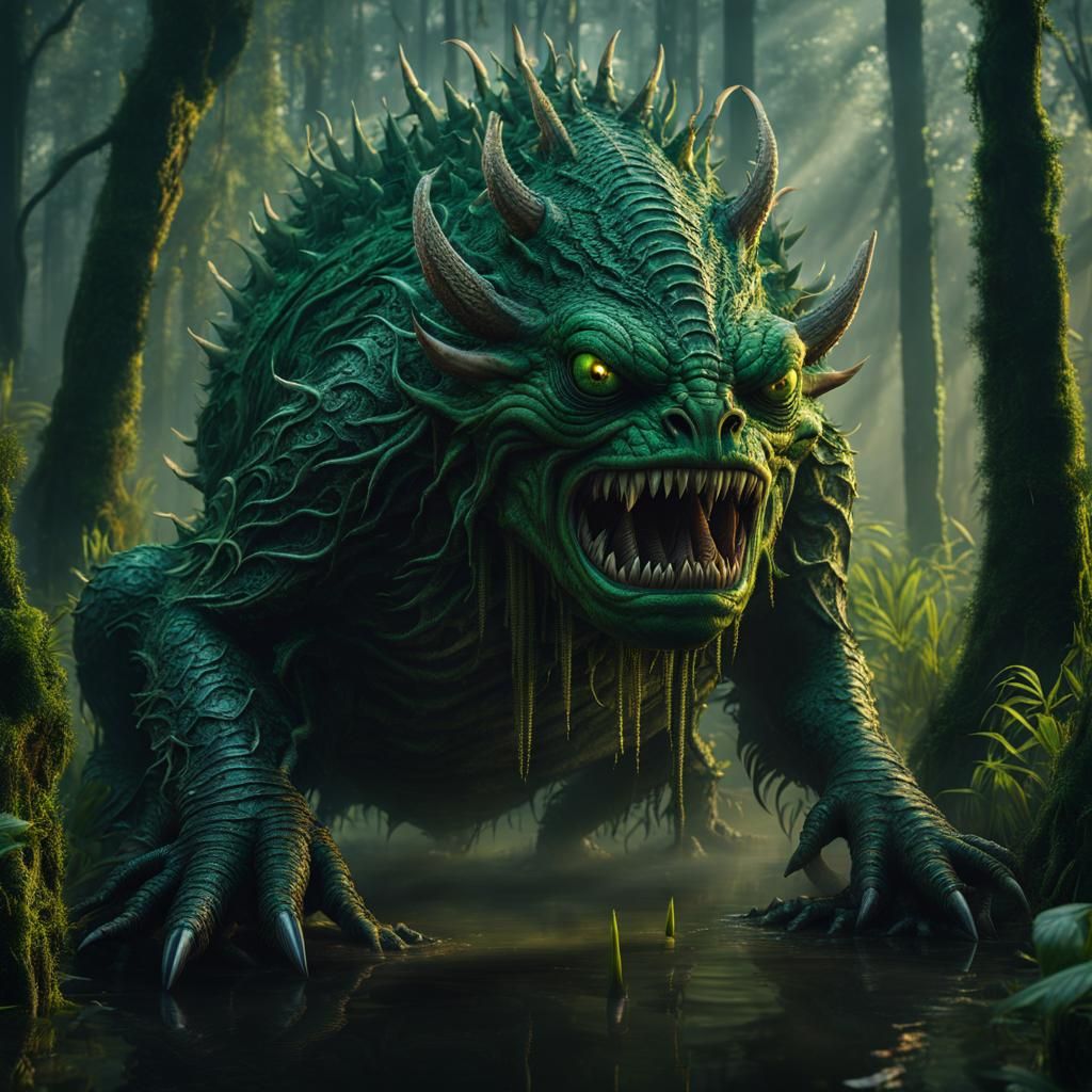 SWAMP MONSTERS - AI Generated Artwork - NightCafe Creator