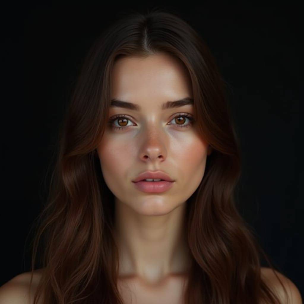 Beautiful Woman Portrait in Cinematic Style - AI Art