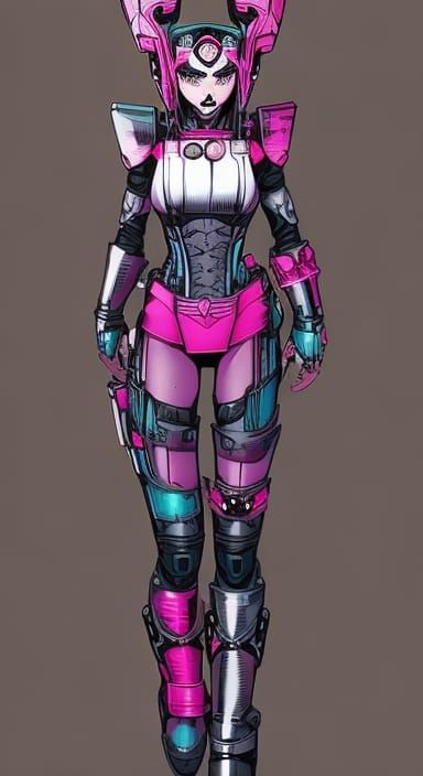 yet another robot girl - AI Generated Artwork - NightCafe Creator