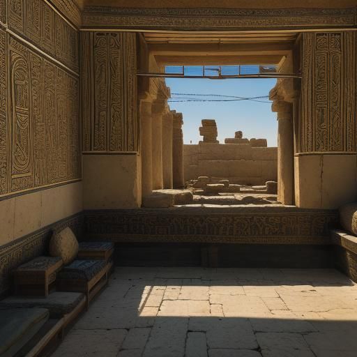 every-day life as an ancient Mesopotamian civilian - AI Generated Artwork - NightCafe Creator