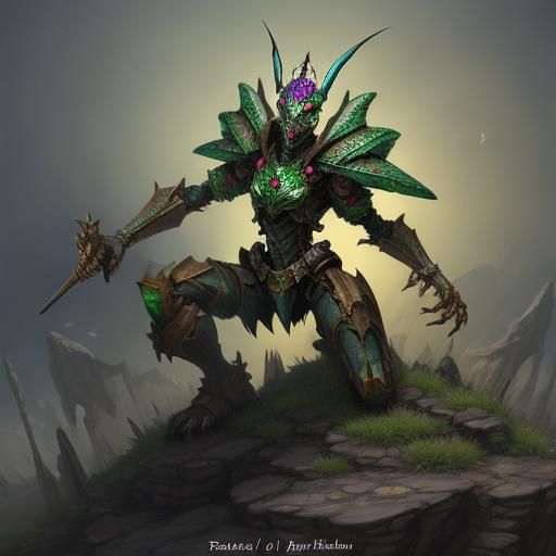 locust girl, fantasy art - AI Generated Artwork - NightCafe Creator