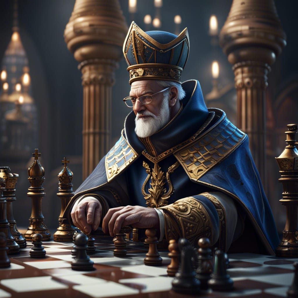 Chess - The bishop! - AI Generated Artwork - NightCafe Creator