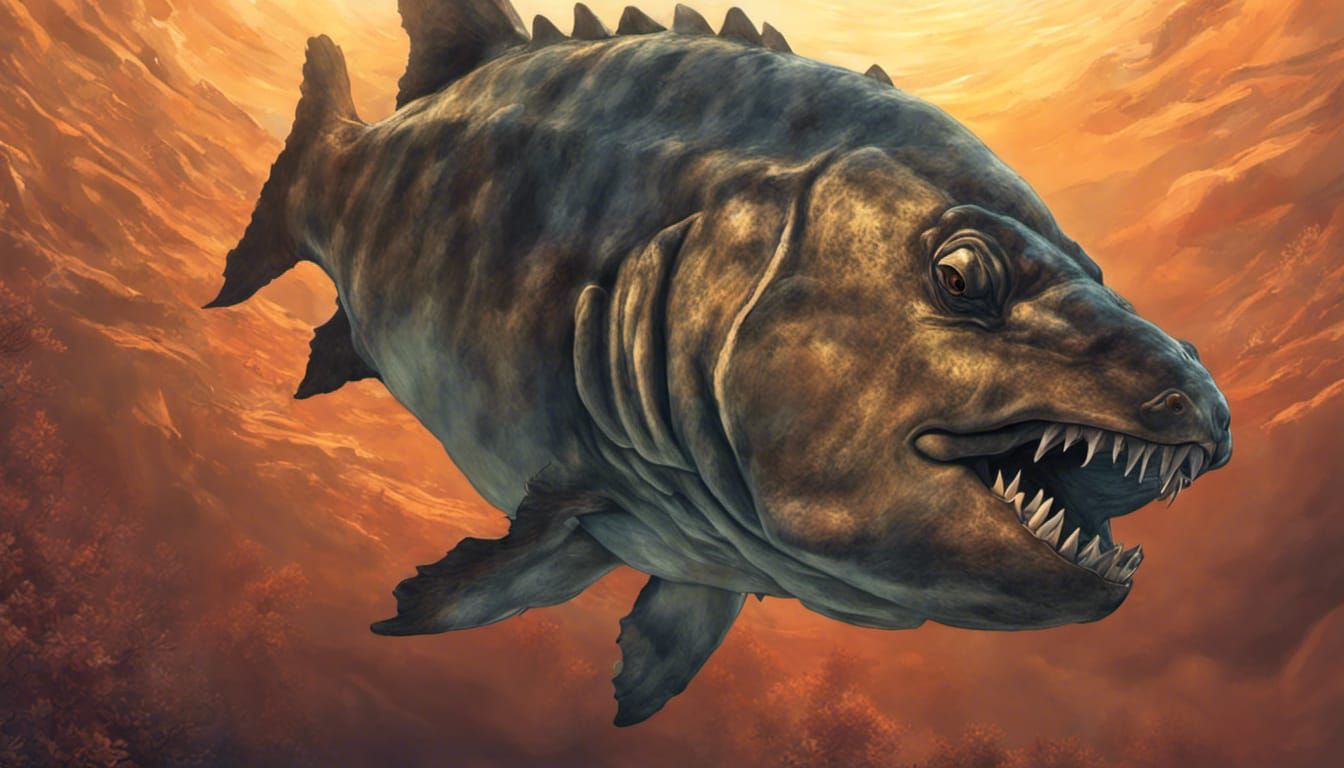 Ancient Bitey Fish - AI Generated Artwork - NightCafe Creator