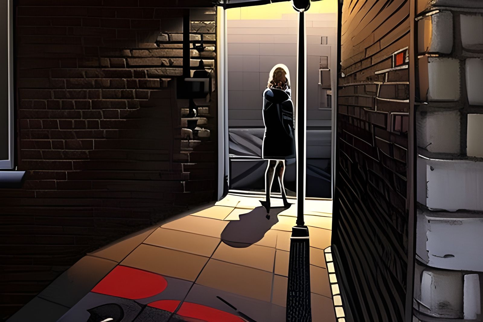 Step Into the Light - AI Generated Artwork - NightCafe Creator