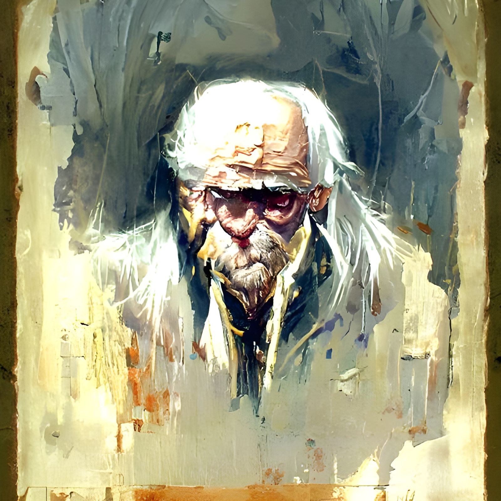 Old man by Greg rutkowski - AI Generated Artwork - NightCafe Creator