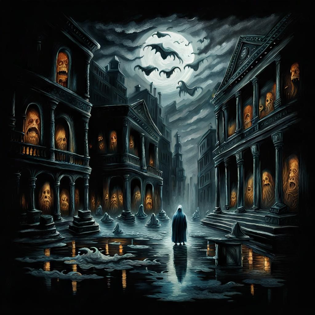 A haunting - AI Generated Artwork - NightCafe Creator