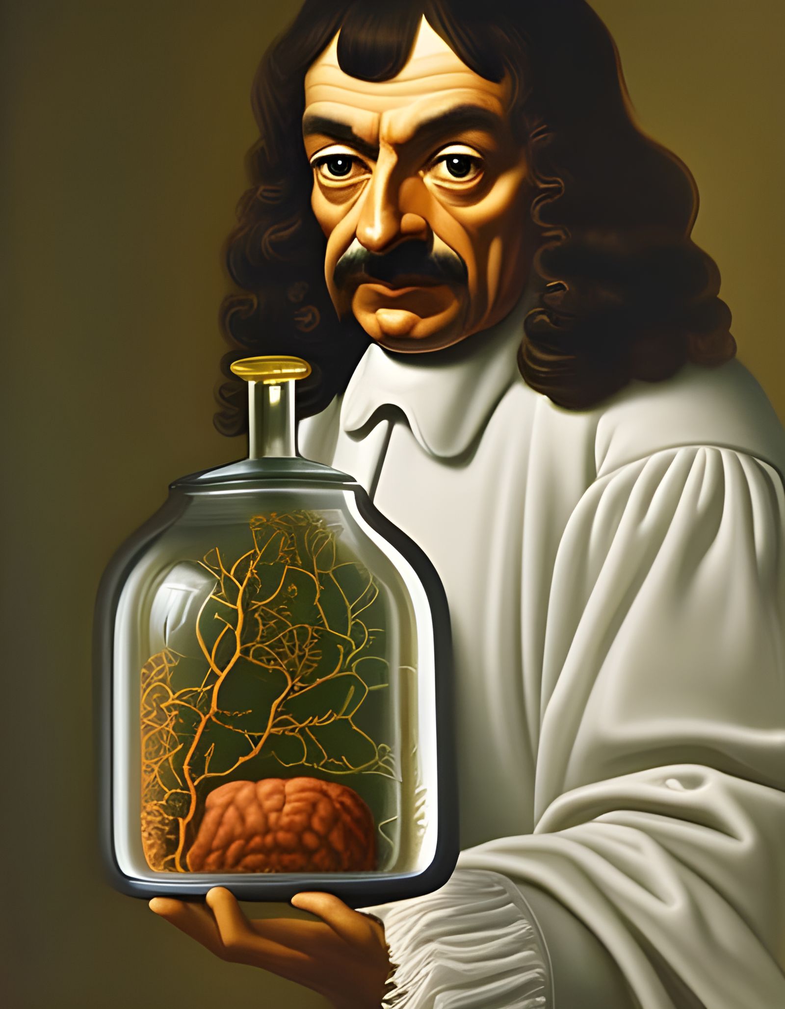 Descartes, Evil Genius or Mad Philosopher? - AI Generated Artwork ...