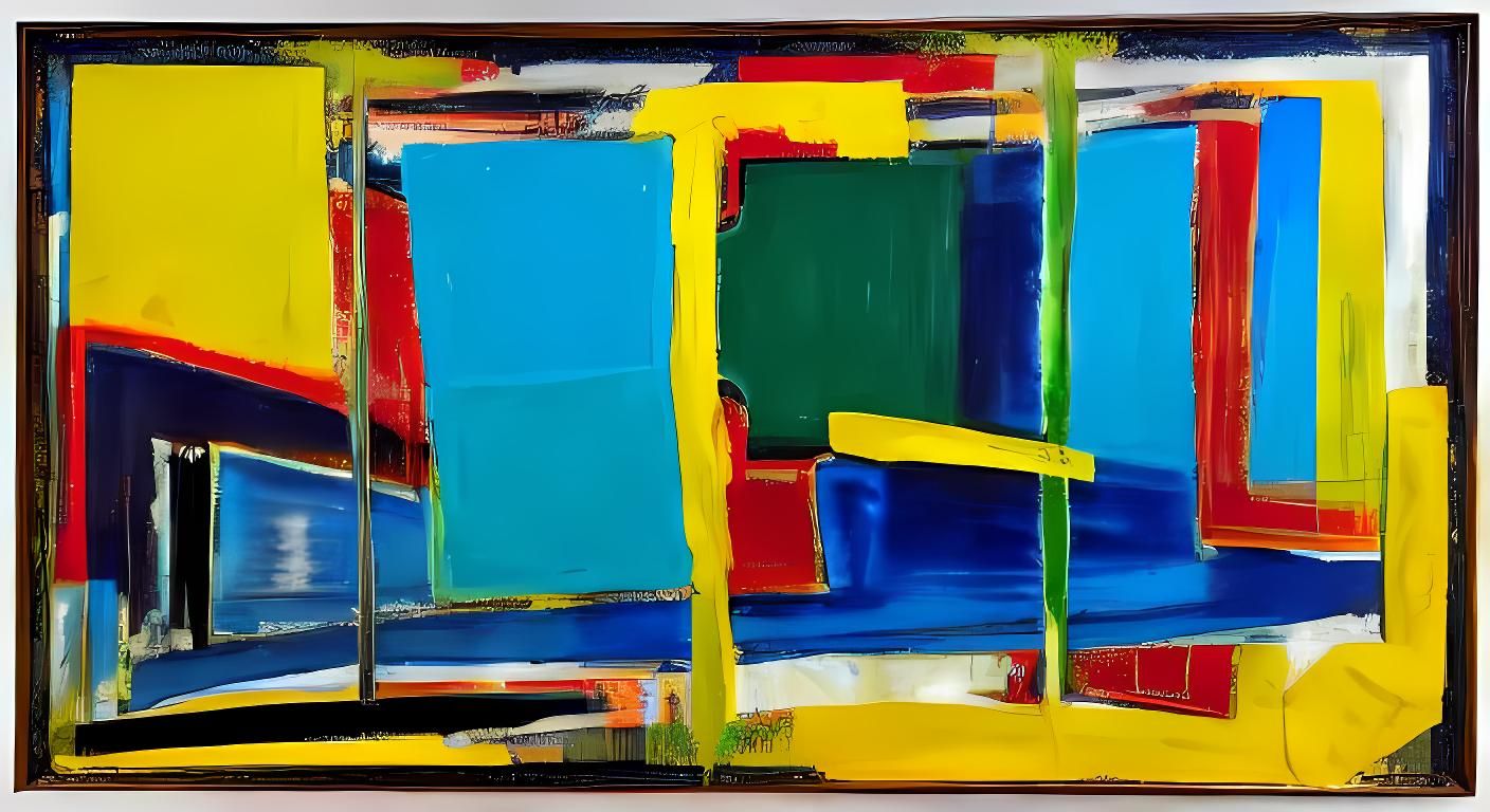 Abstract expressionism 5 - AI Generated Artwork - NightCafe Creator