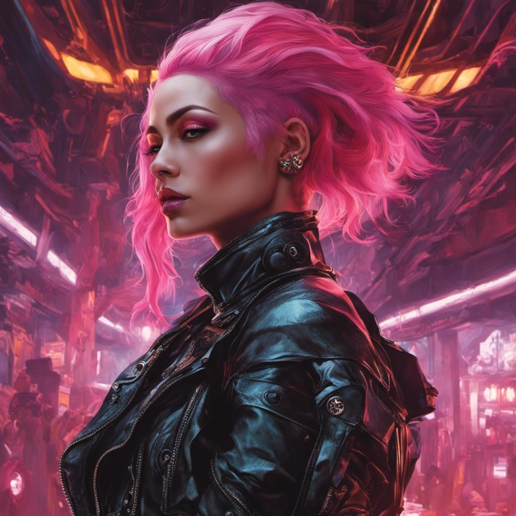 Pretty in Pink - AI Generated Artwork - NightCafe Creator