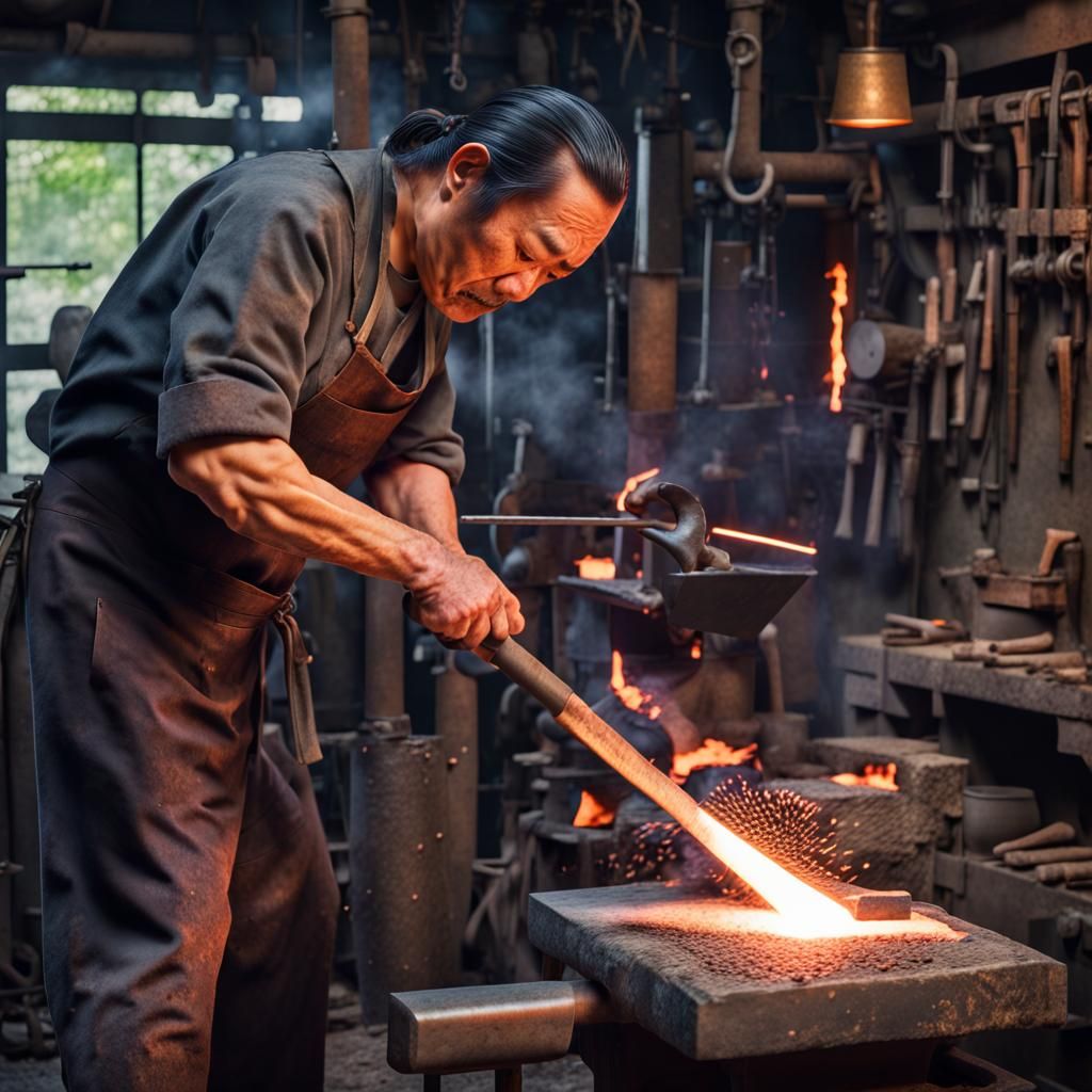 Forge Master II - AI Generated Artwork - NightCafe Creator