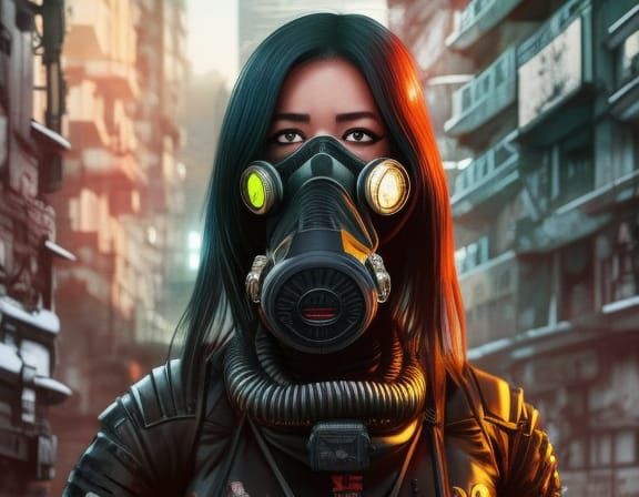 post-apocalypse - life in city - AI Generated Artwork - NightCafe Creator