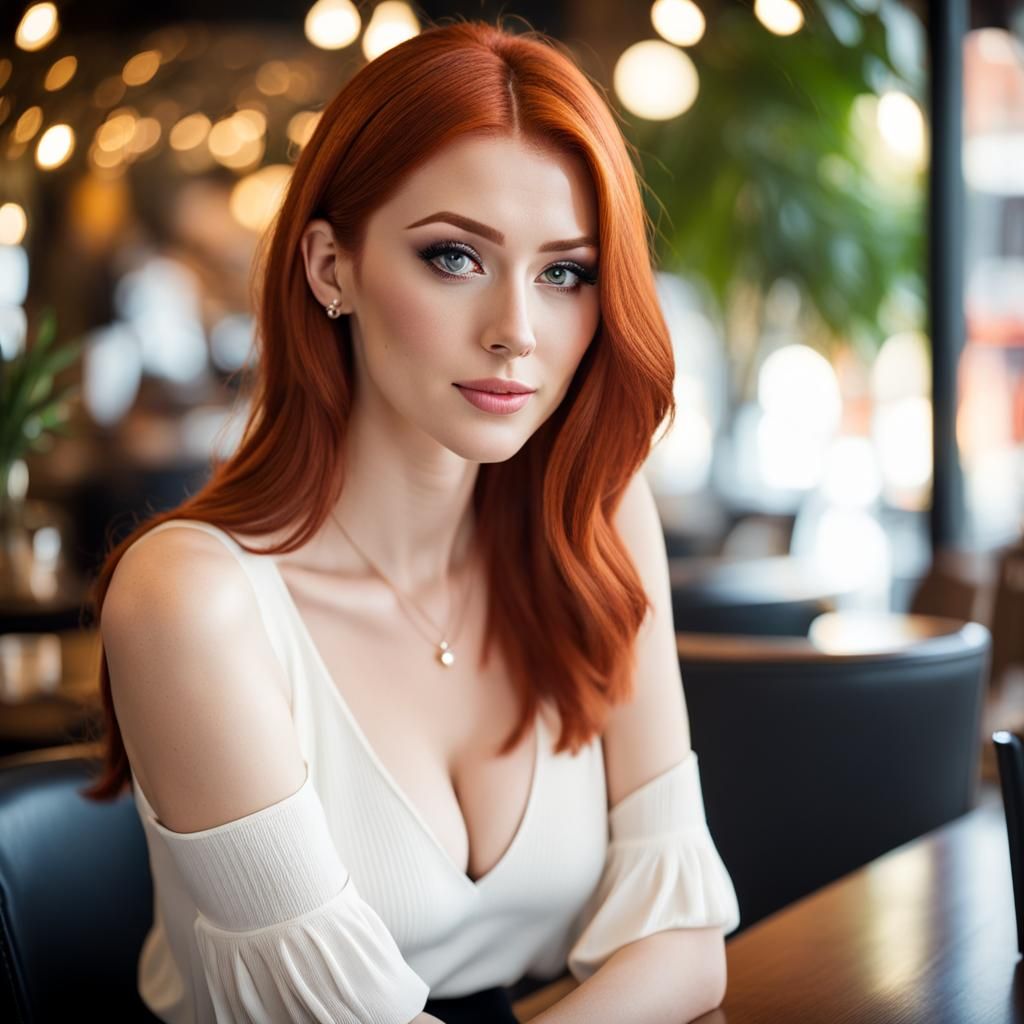 Cafe afternoon - AI Generated Artwork - NightCafe Creator