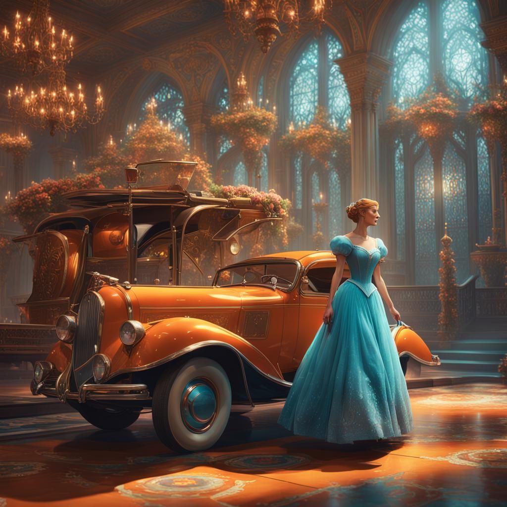 Cinderella - AI Generated Artwork - NightCafe Creator