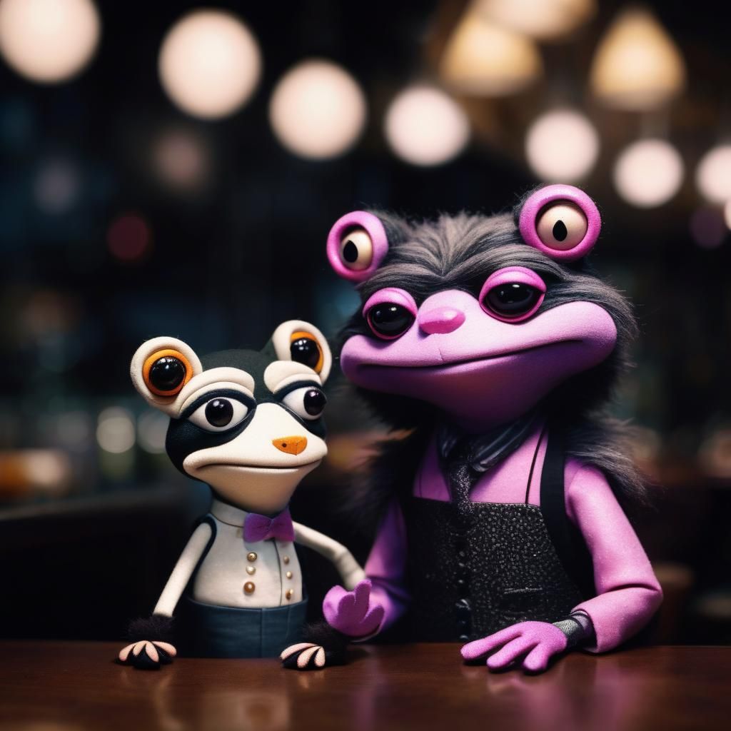 Puppets - AI Generated Artwork - NightCafe Creator