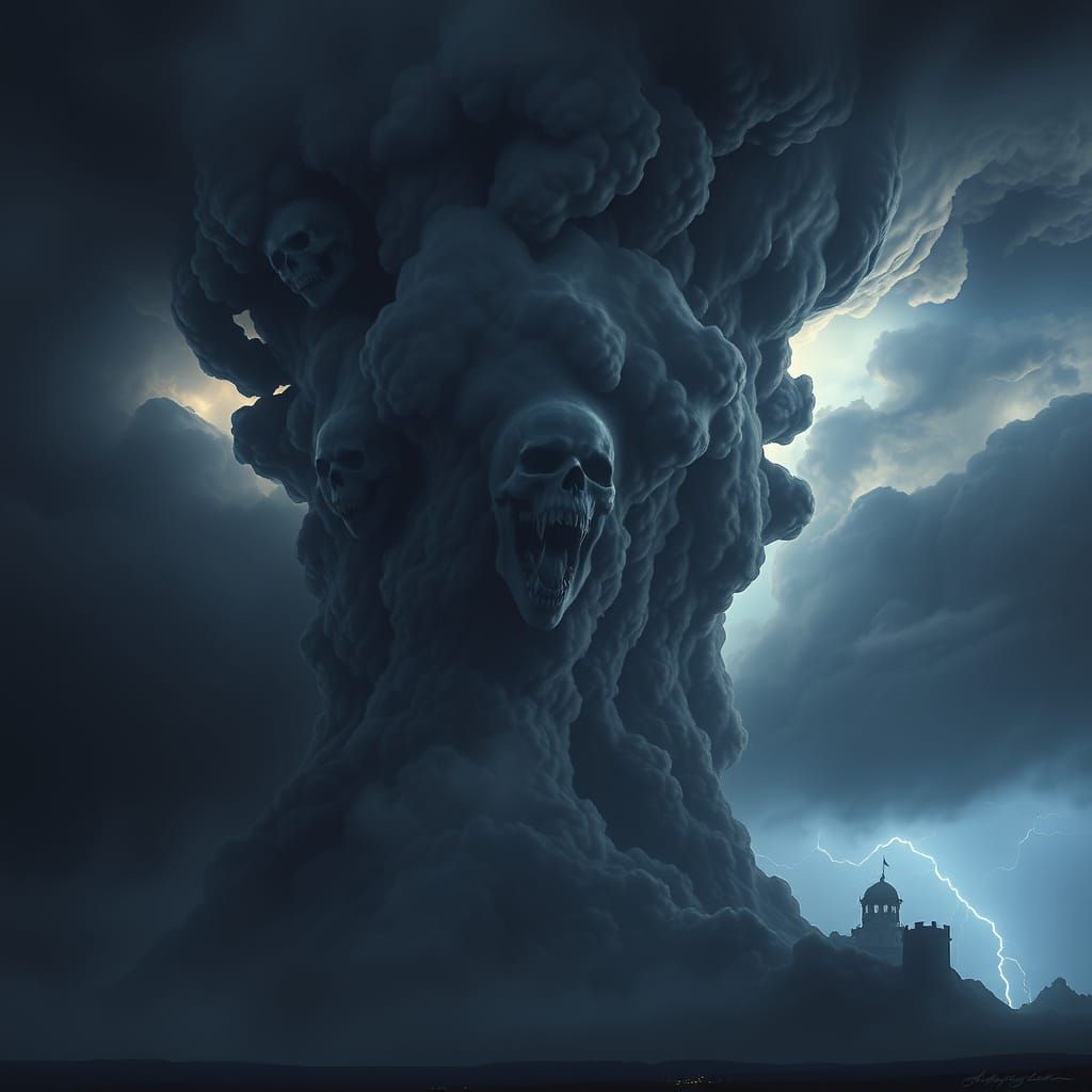 Sorcerer's Revenge - Dark Storm Entity Unleashed in the Sha...