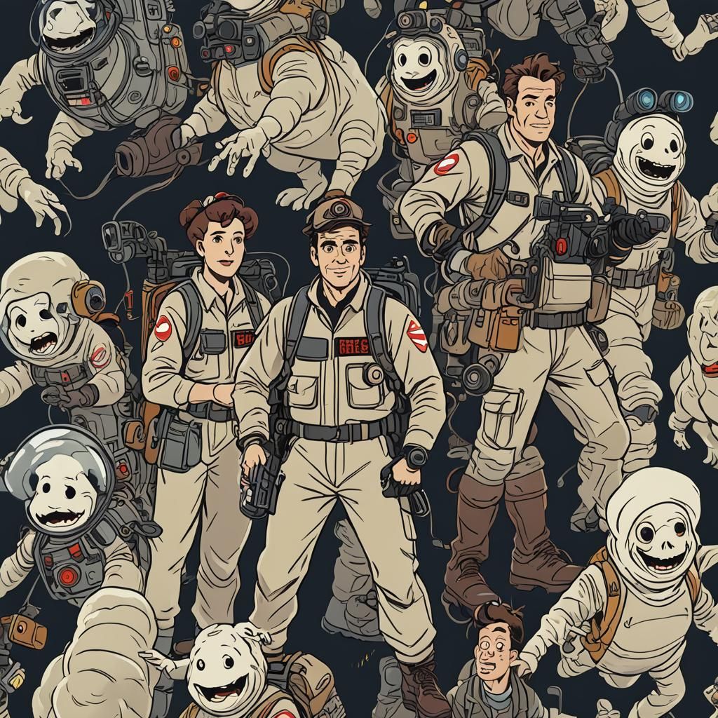 Ghostbusters! - AI Generated Artwork - NightCafe Creator