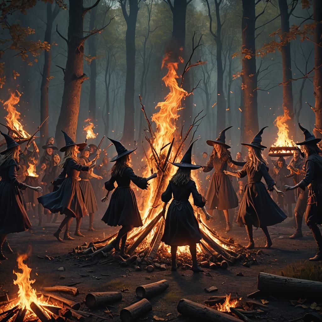 Walpurgis Blessings ☆Walpurgis Night Series N°1☆ - AI Generated Artwork - NightCafe Creator