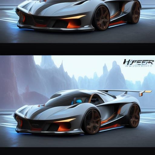 hyper car - AI Generated Artwork - NightCafe Creator