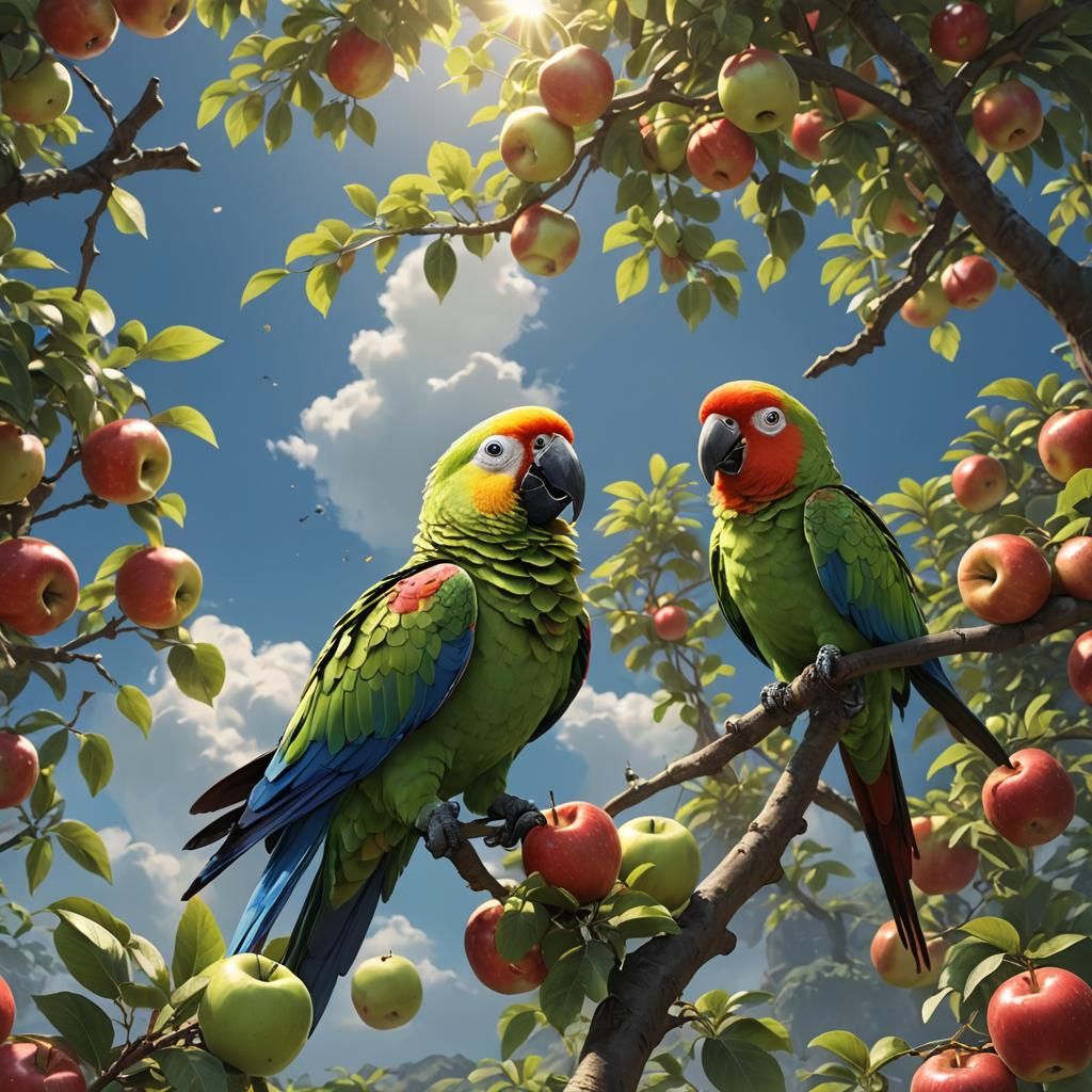 Parrot - AI Generated Artwork - NightCafe Creator