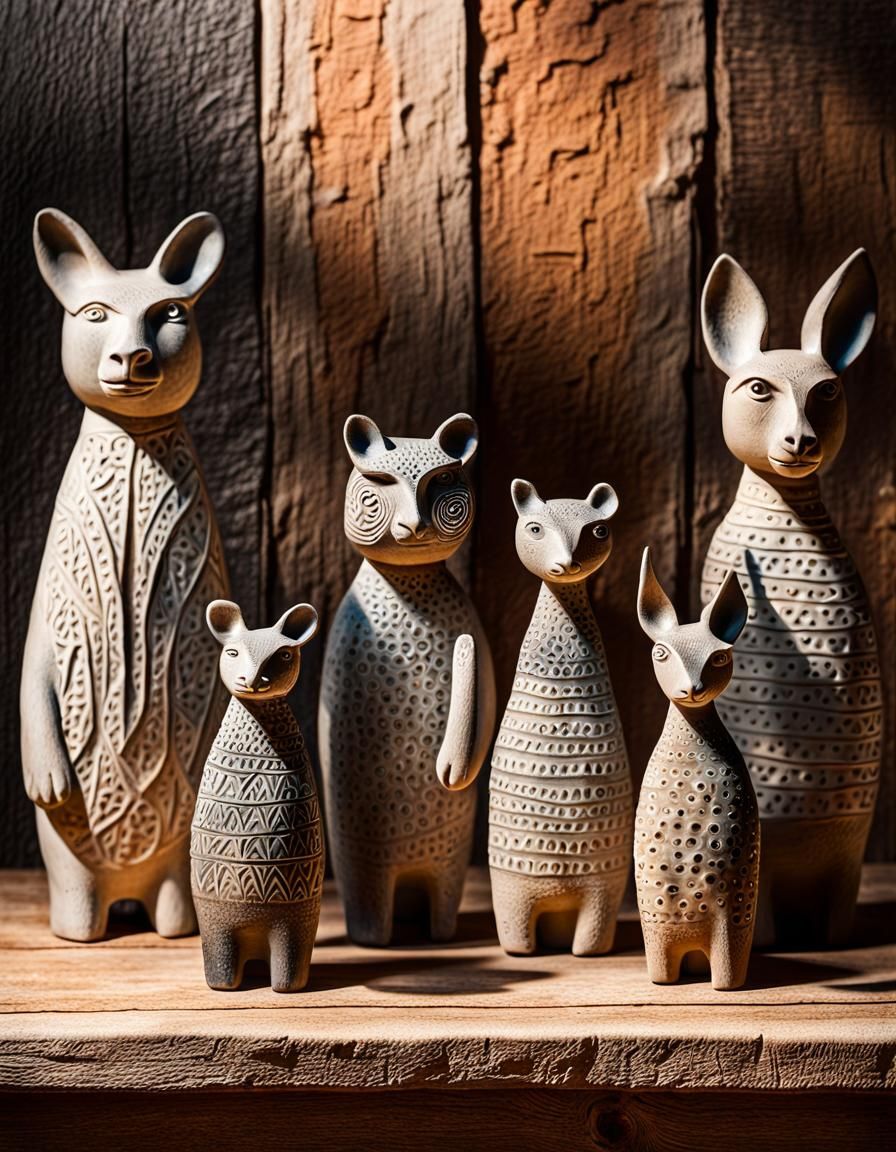 Clay Critters - AI Generated Artwork - NightCafe Creator