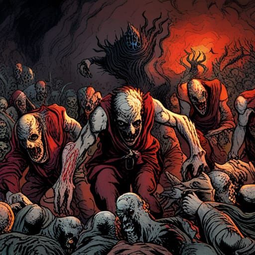 Zombies - AI Generated Artwork - NightCafe Creator