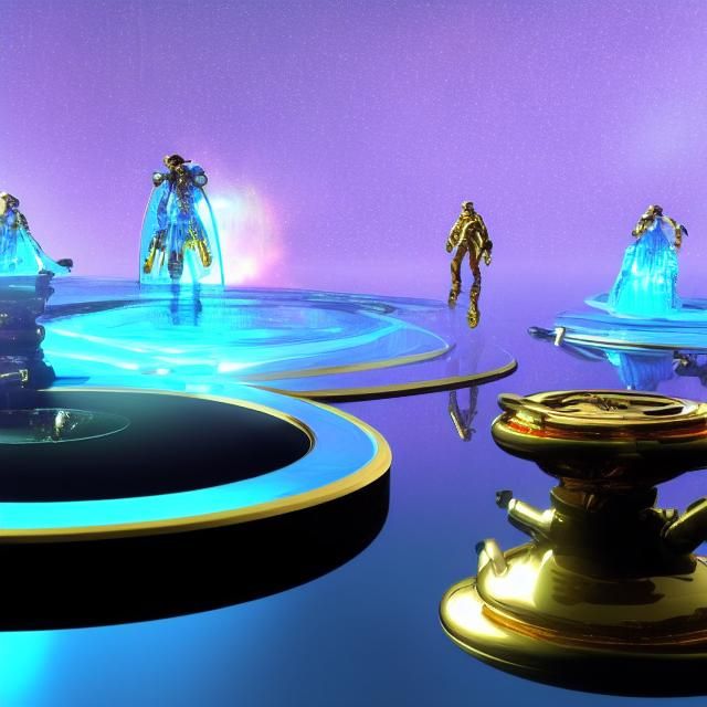 Mercury lake auroral splendor investigated by science cyborg team. - AI ...