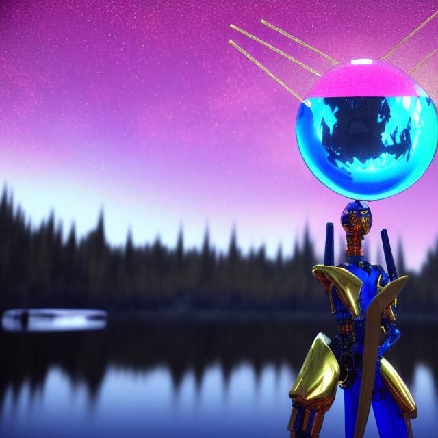 Mercury lake auroral splendor investigated by science cyborg team. - AI ...