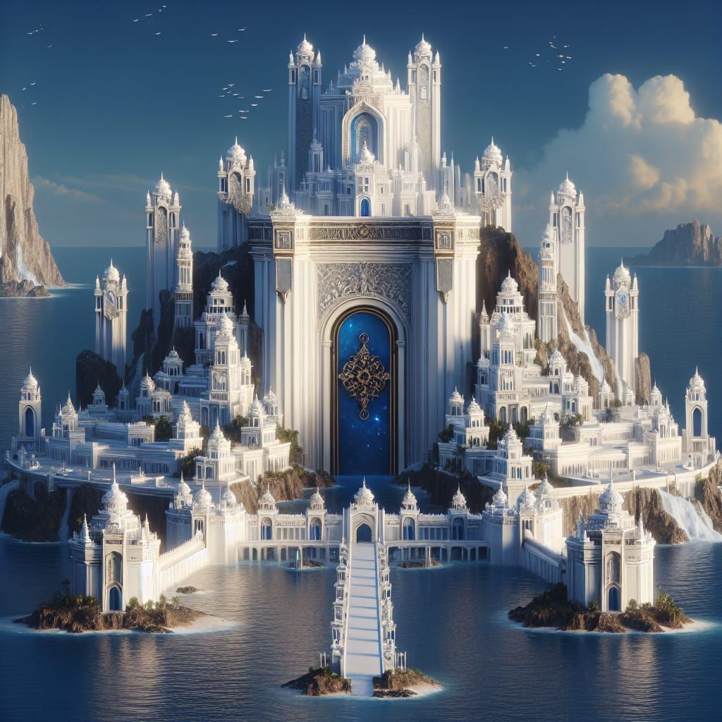 La légendaire cité d'Ys - AI Generated Artwork - NightCafe Creator