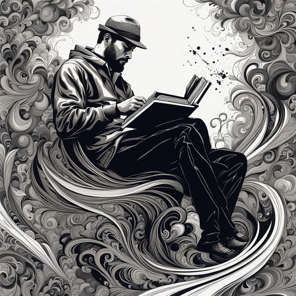 Reading - AI Generated Artwork - NightCafe Creator