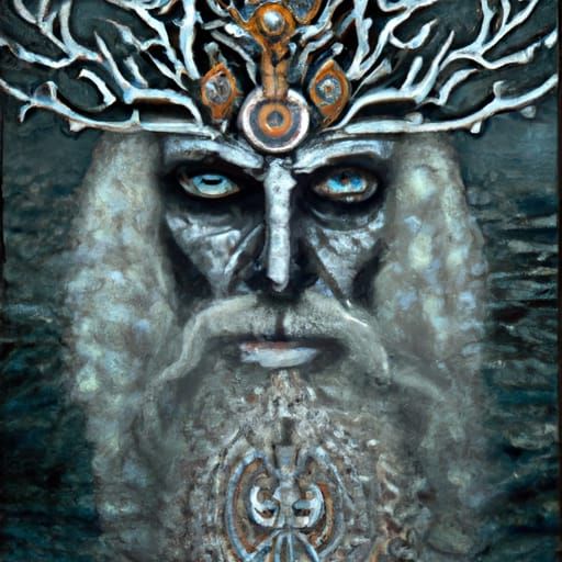 Viking Druid King - AI Generated Artwork - NightCafe Creator