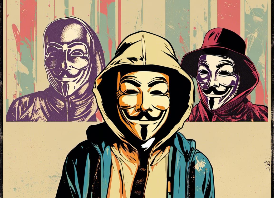 Hacker in hoodie - AI Generated Artwork - NightCafe Creator