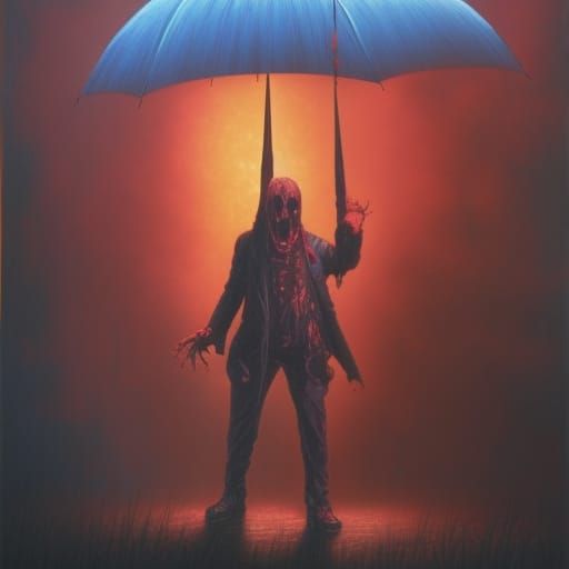 An Umbrella ☔ as a Weapon of Self Defense against the Undead Zombie ...