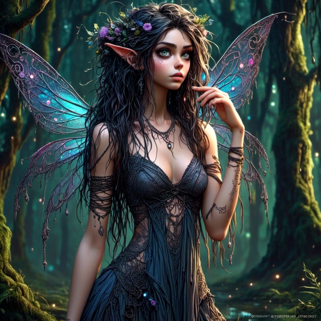 Twilight Pixie - AI Generated Artwork - NightCafe Creator