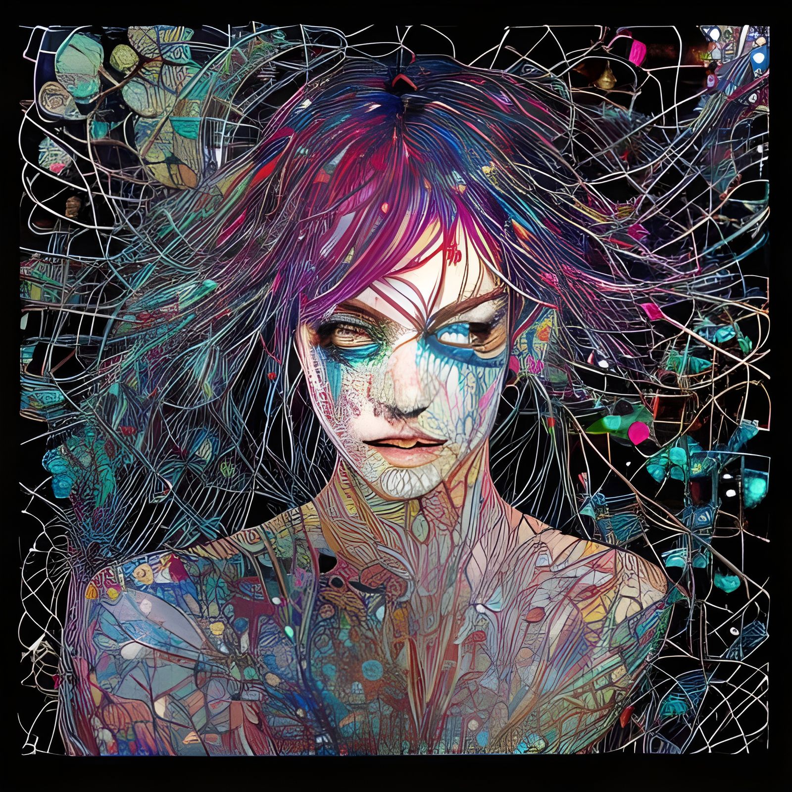crazy - AI Generated Artwork - NightCafe Creator