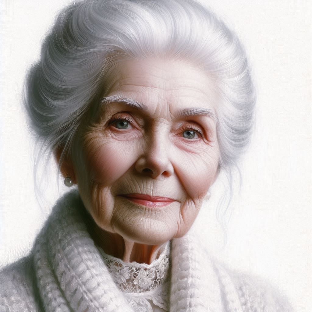 Old lady - AI Generated Artwork - NightCafe Creator