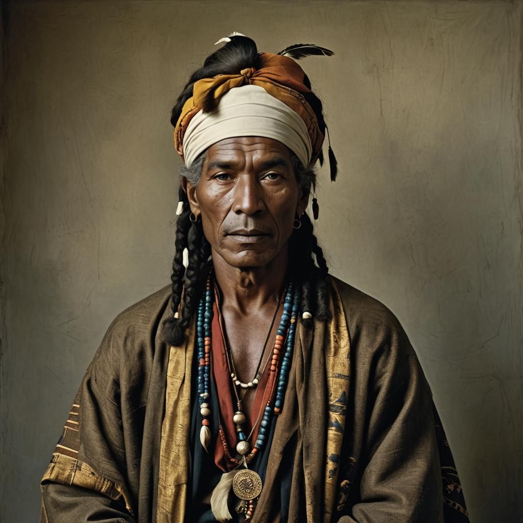 Medicine man - AI Generated Artwork - NightCafe Creator