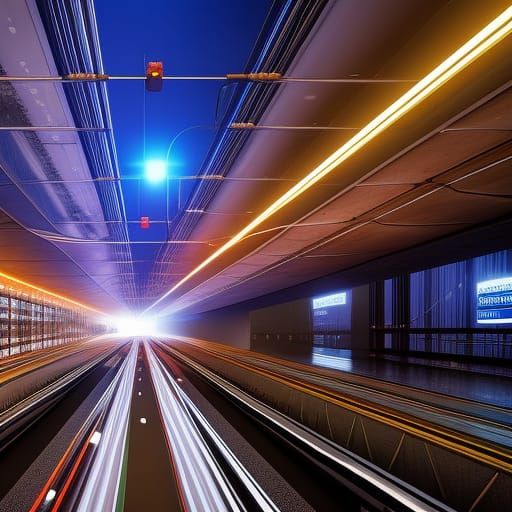 Metro - AI Generated Artwork - NightCafe Creator