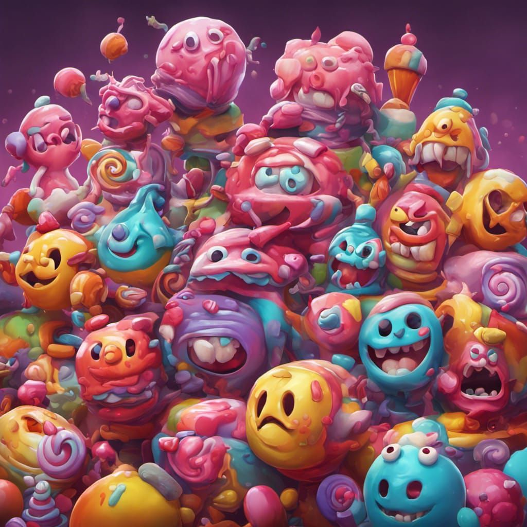 Simple 2d platformer character examples sinister by Greg Rutkowski ...