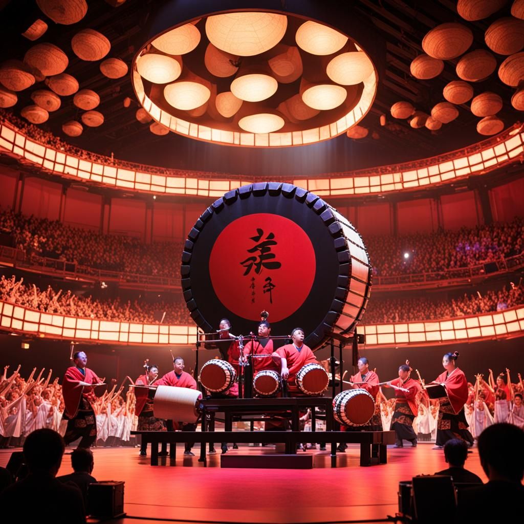 Taiko - AI Generated Artwork - NightCafe Creator