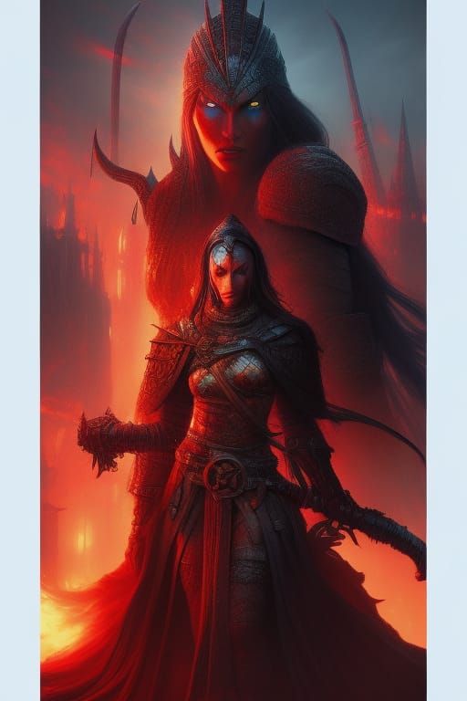 AN RPG Game concept cover art - AI Generated Artwork - NightCafe Creator